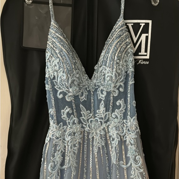 Dresses | Ice Blue Prom Dress | Poshmark